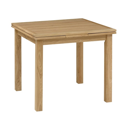 Light Oak 90 155cm Square Extending Dining Table 610 011 With Free